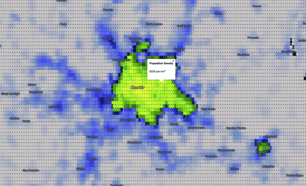 Airwars launches interactive Ukraine population density map – Airwars